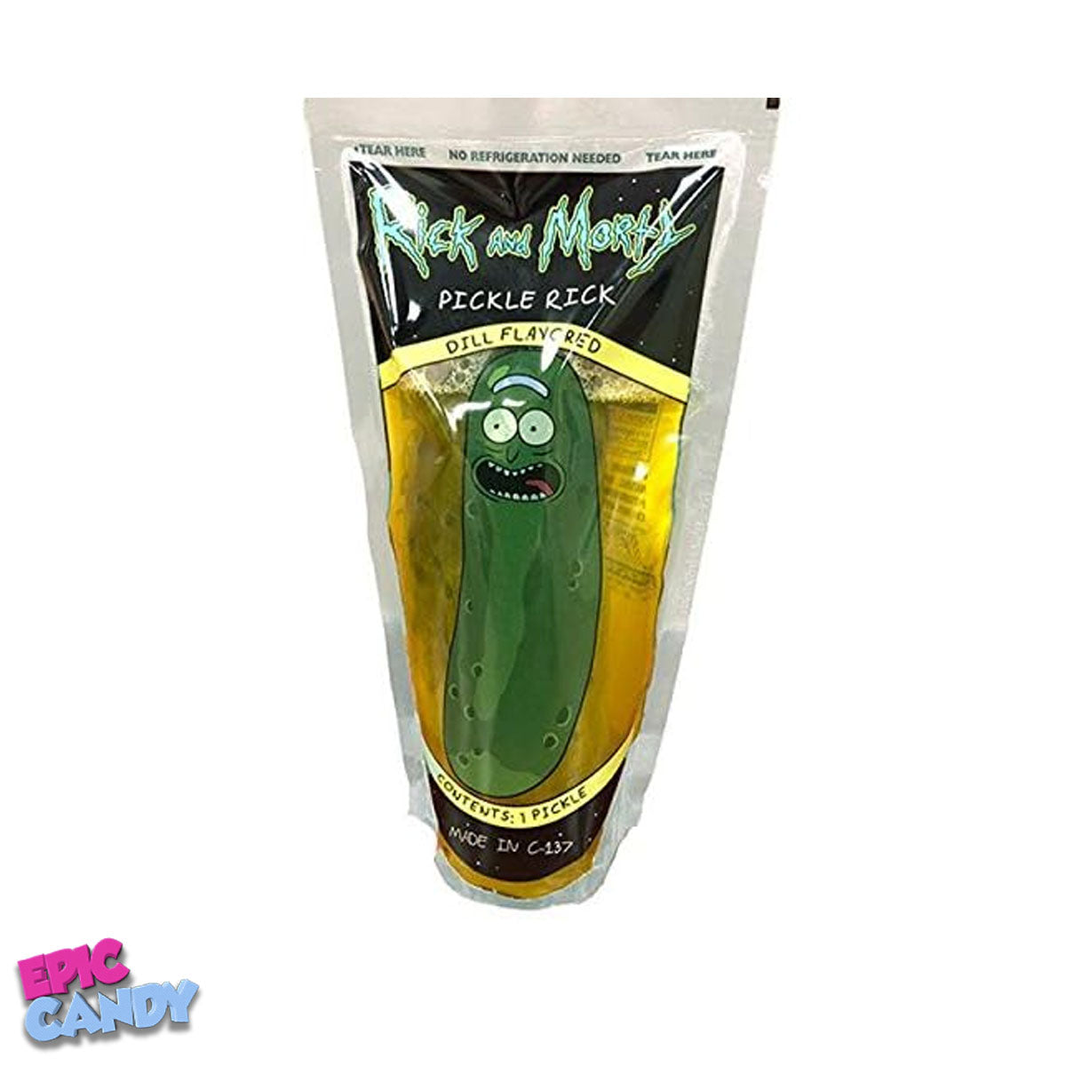 Pickle in a Pouch - Pickle Rick - Dill Flavoured 306g – Tangy & Crunch ...
